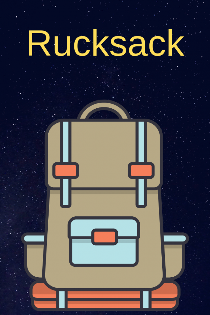 Rucksack is an important backpack for packing wilderness survival tools
